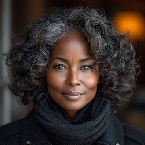 Soul Lady Premium Gray Human Hair Wigs For Seniors