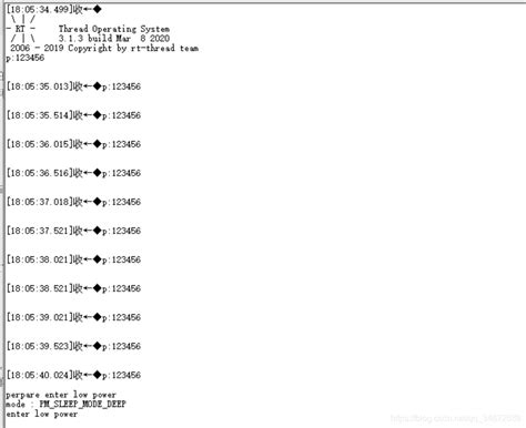Rtthread Nano313系列之pm组件实现低功耗管理rt Thread 低功耗定时器补偿 Csdn博客