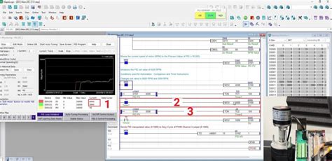 How To Control Motor Speed Using A PID Loop Pulse Width Modulation And A High Speed Counter