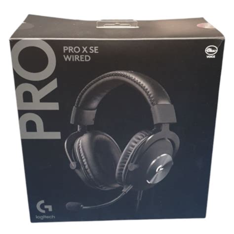 Pre Owned Logitech G Pro X Se Wired Gaming Headset Own Less