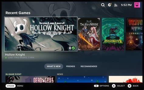 Steam Deck Ui Takes Over Desktop Big Picture Mode In Beta Client
