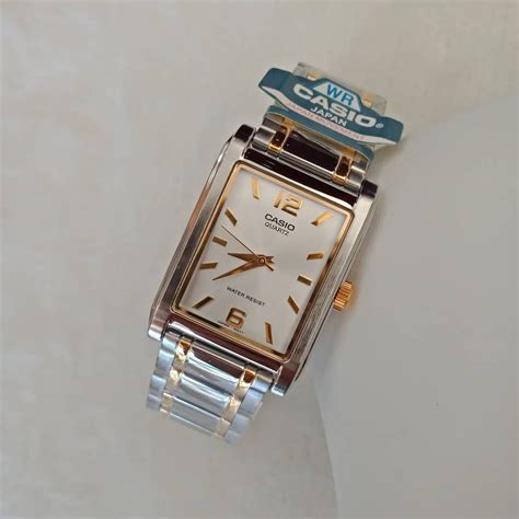 Casio Mtp 1235sg 7adf นาฬิกาข้อมือผู้หญิง นาฬิกาคาสิโอ้ Shopee Thailand