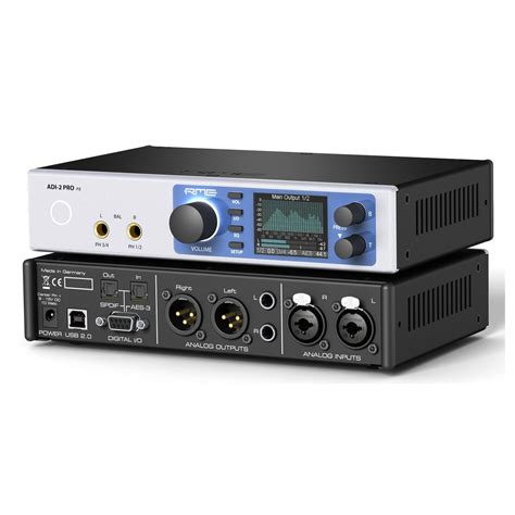 Rme Adi 2 Pro Fs Usb Audio Interface At Gear4music