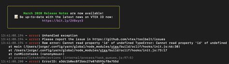 Report Error · Issue 866 · Vtextoolbelt · Github