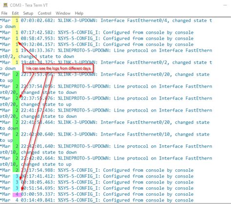 configuring syslog and ntp ccnp switch