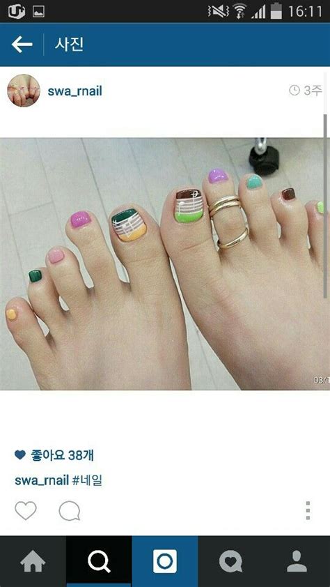 페디~ 젤에 있는 피너님의 핀 페디큐어