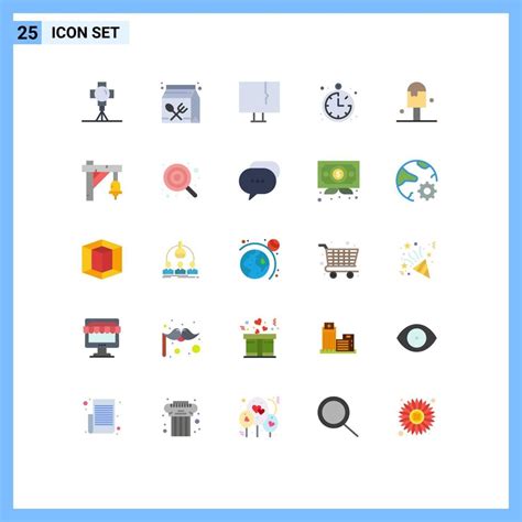 25 Thematic Vector Flat Colors And Editable Symbols Of Summer Compass Learning Warning Pc