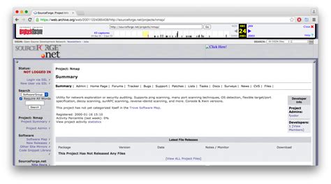 Analysis Of Nmap Project And Data SourceForge Community Blog