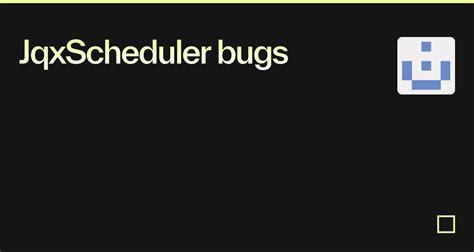 Jqxscheduler Bugs Codesandbox