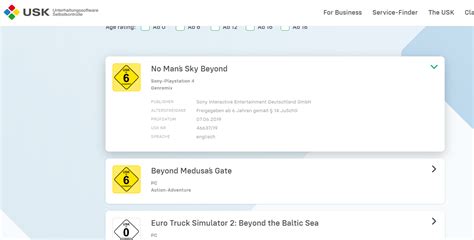 Nms Beyond Has Been Listed By Usk The German Video Game Rating Agency July 2019 R