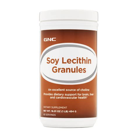 Gnc Soy Lecithin Granules 1 Ct Shipt