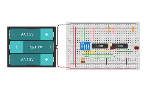 Circuit Design Lab 2 Experiment 2 1 Tinkercad