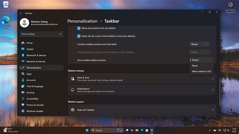 Microsoft Uji Small Taskbar Di Windows 11 Winpoin