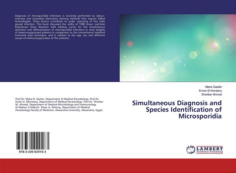 Simultaneous Diagnosis And Species Identification Of Eman El Kerdany