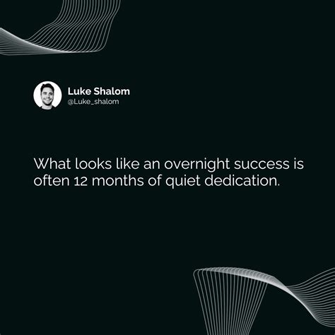 Paul Mcmillan On Linkedin Time Dedication Consistency Success Keep Going Folks Credit