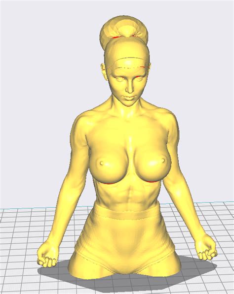 Muscular Sexy Female Figure by Onur Yıldırım Download free STL model Printables com