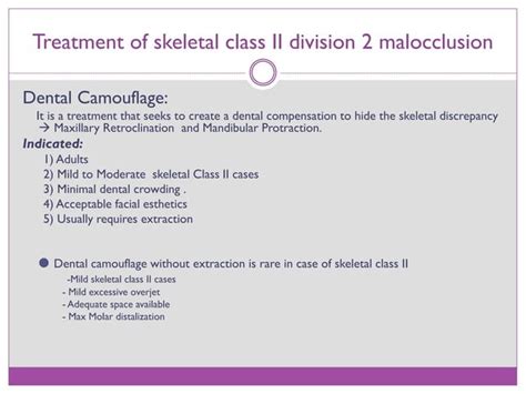 Class Ii Division 2 Malocclusion Pptx