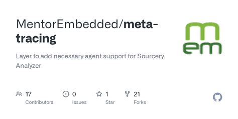 Github Mentorembeddedmeta Tracing Layer To Add Necessary Agent