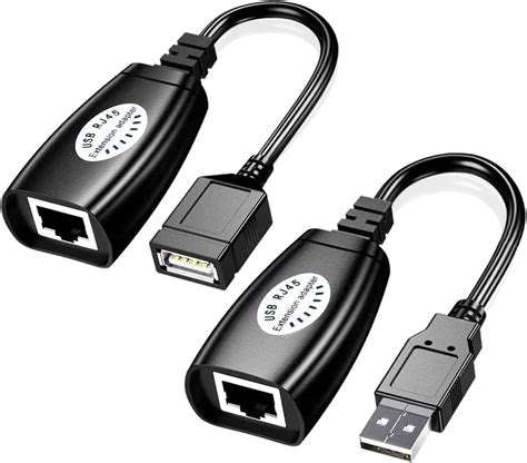 Amazon Com Cable Matters USB Over Ethernet Extender With Power Adapter Up To 150 Ft Full USB