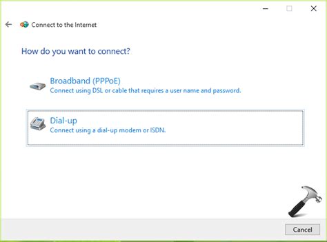 How To Create Dial Up Connection In Windows