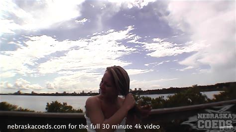 Hot Girl Naked Around St Pete Florida While On Vacation