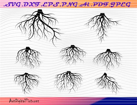Roots SVG Tree Roots Svg Family Svg Roots Digital Download Etsy