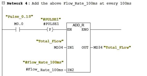 Ladder Logic For Flow Meter Totalizer Instrumentationtools