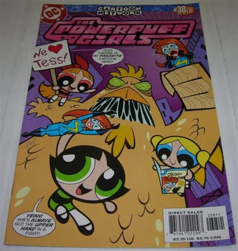 Powerpuff Girls 38 Dc Comics 2003 Tess Turbine Fnvf Cartoon