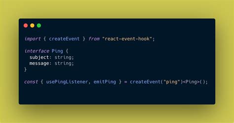GitHub Etienne Martin React Event Hook A Library For Emitting And Listening To Events In A