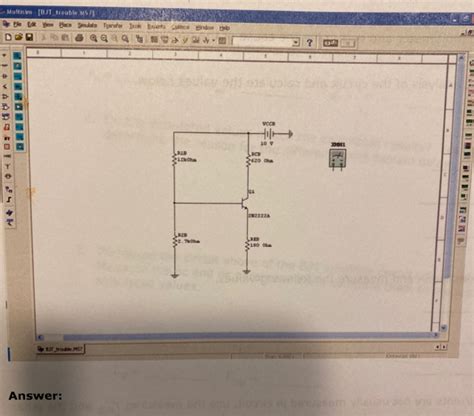 Solved Lab 2 Transistors Part A Transistor Circuits During Chegg Com