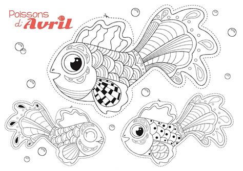 Coloriage Poisson Davril Feuille 8 Dessin Gratuit à Imprimer