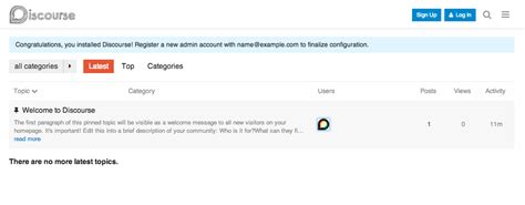 How To Install Discourse Via Docker On Ubuntu 14 04 DigitalOcean