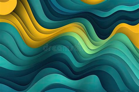 Mesmerizing Waveforms In Abstract Background Design For Your Creative