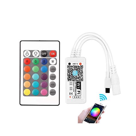 Mini WiFi RGB LED Controller With Remote For RGB LED Strip