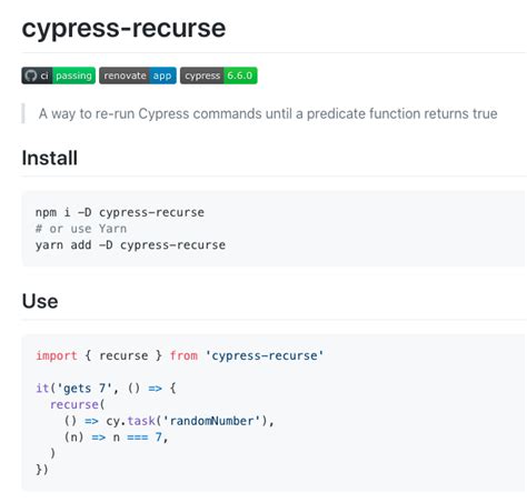 Writing Cypress Recurse Function Better World By Better Software