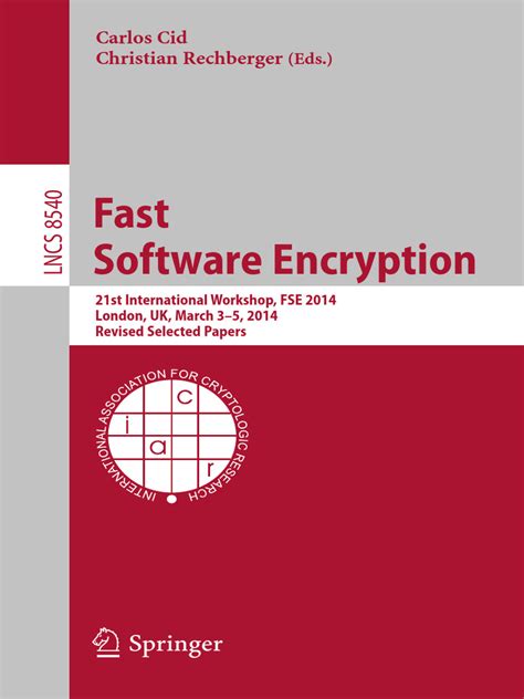Fast Software Encryption 21st International Workshop Fse 2 Pdf Matrix Mathematics