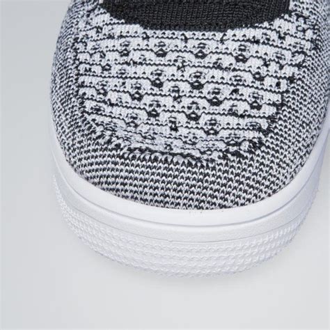 Nike Air Force 1 Ultra Flyknit Mid Black Black White 817420 005