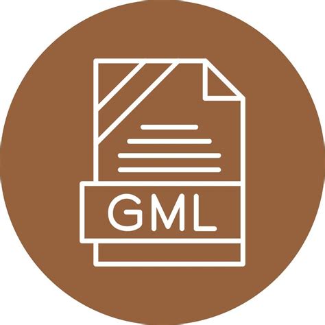Gml Icon Design 50236571 Vector Art At Vecteezy