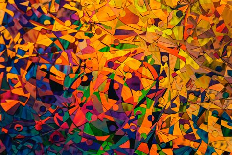 Images Gratuites Orange Colorfulness Art Psychédélique Modèle