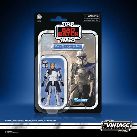 Captain Rex Bad Batch The Vintage Collection 2018 Present Basic Figures