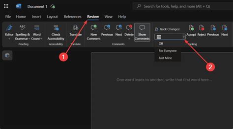 How To Track Changes In Microsoft Word And Accept Or Reject Them