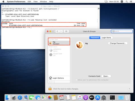 macos catalina secure tokens part 2 bootstrap tokens travelling tech guy
