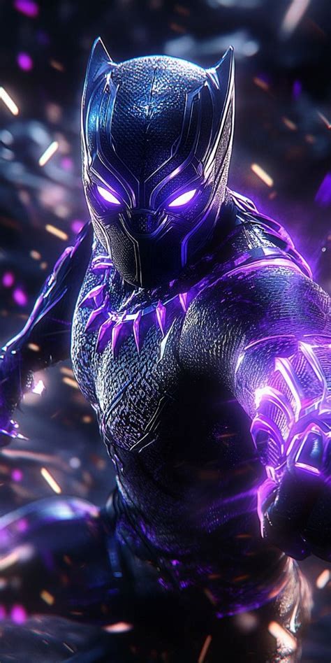 Black Panthers Epic Smash Vibranium Energy Marvel Sanatı Marvel