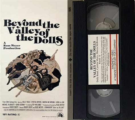Beyond The Valley Of The Dolls Russ Meyer