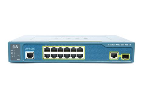 Ws C3560 12pc S Switch Cisco Catalyst 3560 Poe Network Devices Switches Cisco Catalyst