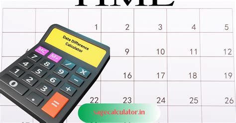 Date Difference Calculator Results In Days Months Weeks