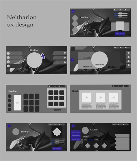 Dragons Mobile Game UI Design AW Game UI Designer And Art Director