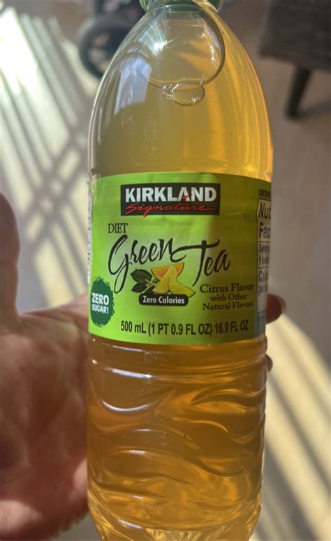 Kirkland Signature Diet Green Tea Citrus Flavor Fig App