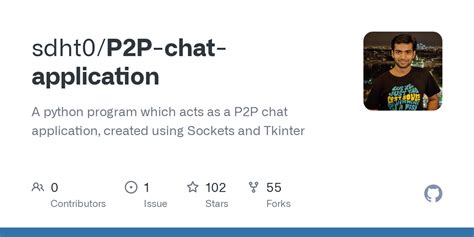 Github Sdht0p2p Chat Application A Python Program Which Acts As A