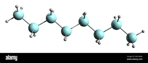 3d Image Of Octasilane Skeletal Formula Molecular Chemical Structure Of Silane Isolated On